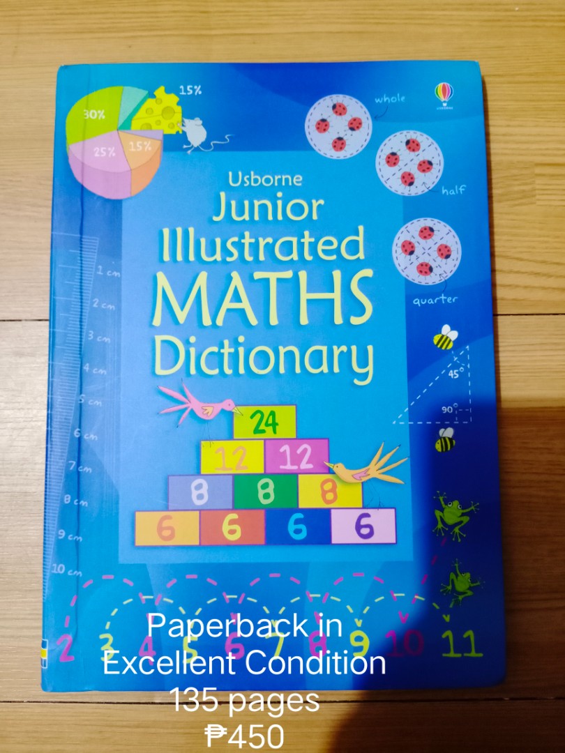 Usborne Junior Illustrated Maths Dictionary, Hobbies & Toys, Books ...