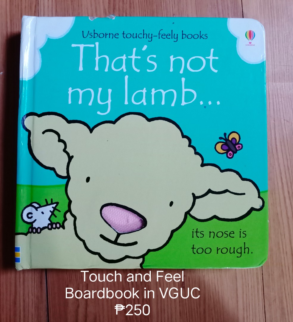 Usborne Touchy Feely Books That's not my lamb..., Hobbies & Toys, Books ...