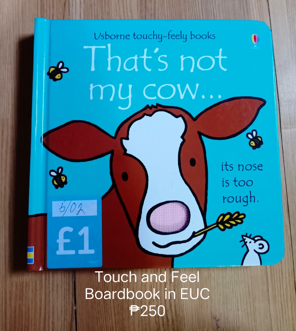 Usborne Touchy Feely Books That's not my cow is .., Hobbies & Toys ...