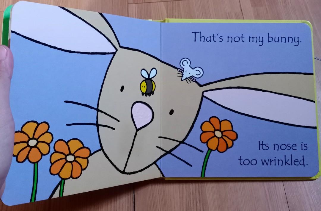 Usborne Touchy Feely Books That's not my bunny.., Hobbies & Toys, Books ...