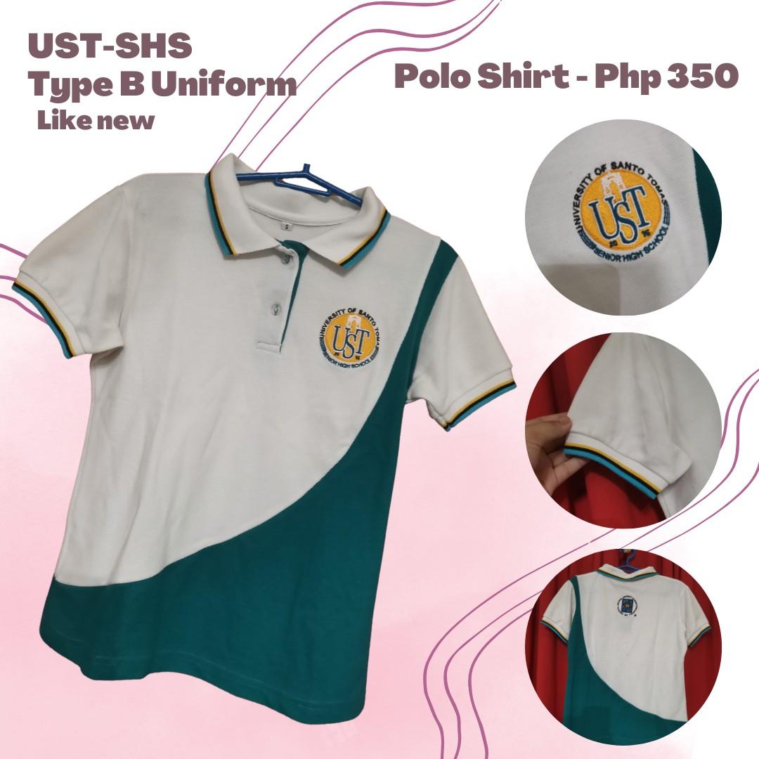 UST-SHS Type B Uniform, Women's Fashion, Tops, Shirts on Carousell