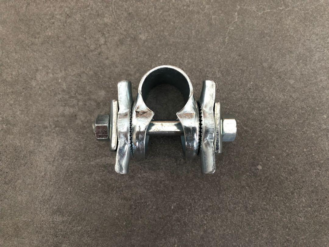 Vintage Retro Seat Post Bracket Clamp BMX Mtb Mountain Bike Gravel ...