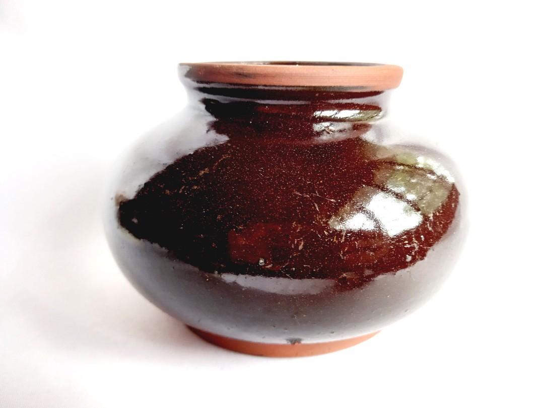 Vintage Tianjin Preserved/Winter Vegetables (Dong Cai) jar, glazed ...
