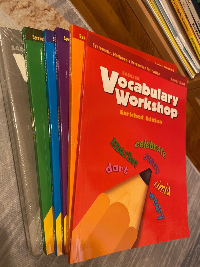 Vocabulary Workshop, Hobbies & Toys, Books & Magazines, Assessment ...