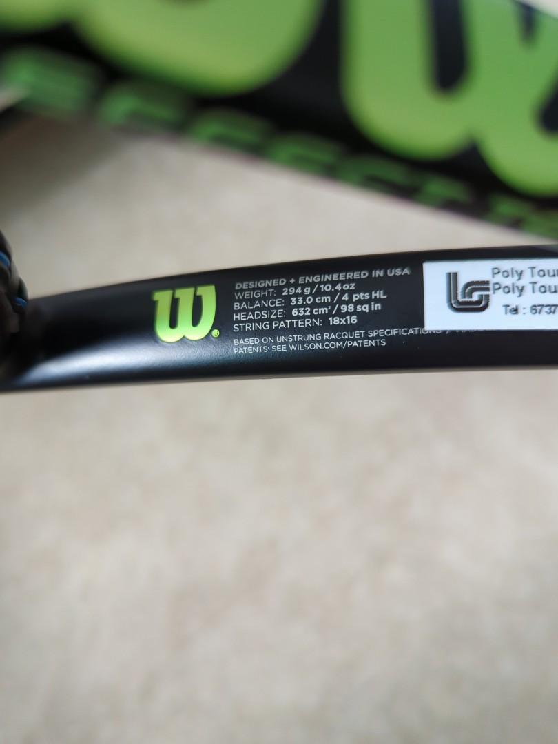 Wilson Blade 98S v5 (L2), Sports Equipment, Sports & Games, Racket ...