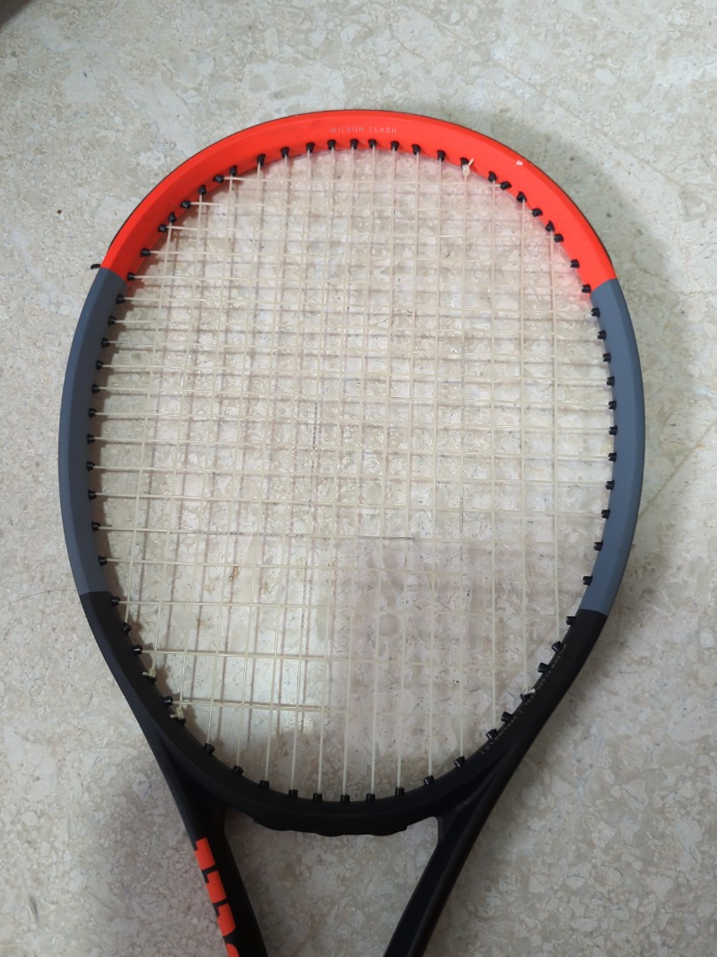 Wilson Clash 100L v1.0 (L1), Sports Equipment, Sports & Games, Racket ...