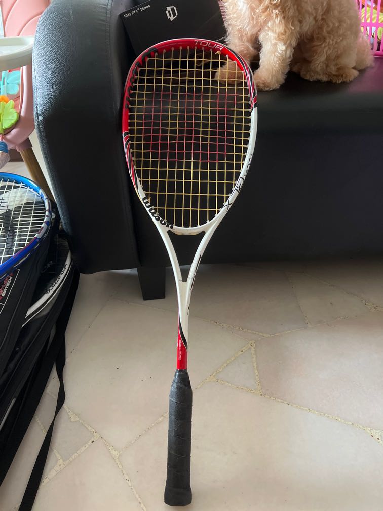 Wilson Tour BLX, Sports Equipment, Sports & Games, Racket & Ball Sports ...
