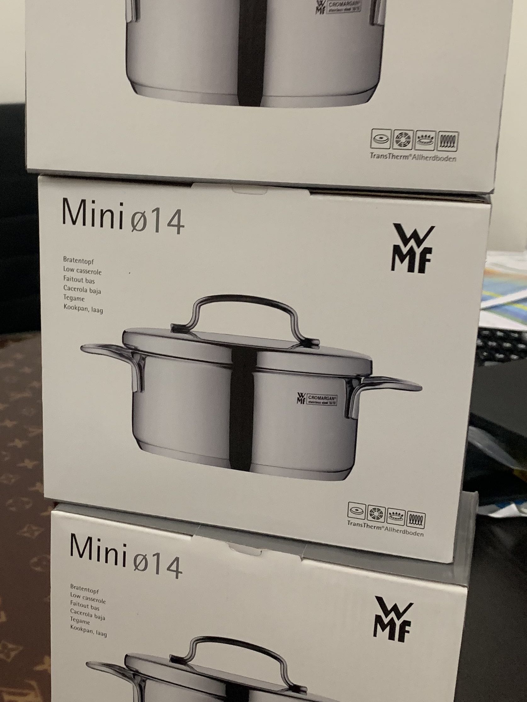 Wmf low cassrole 14cm mini pot, TV & Home Appliances, Kitchen Appliances, Other Kitchen ...