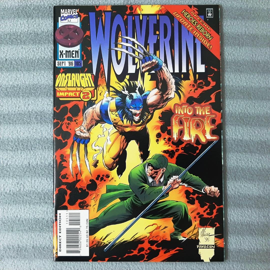 Wolverine #105 (Marvel Comics) X-Men (Larry Hama, Val Semeiks, Chad ...
