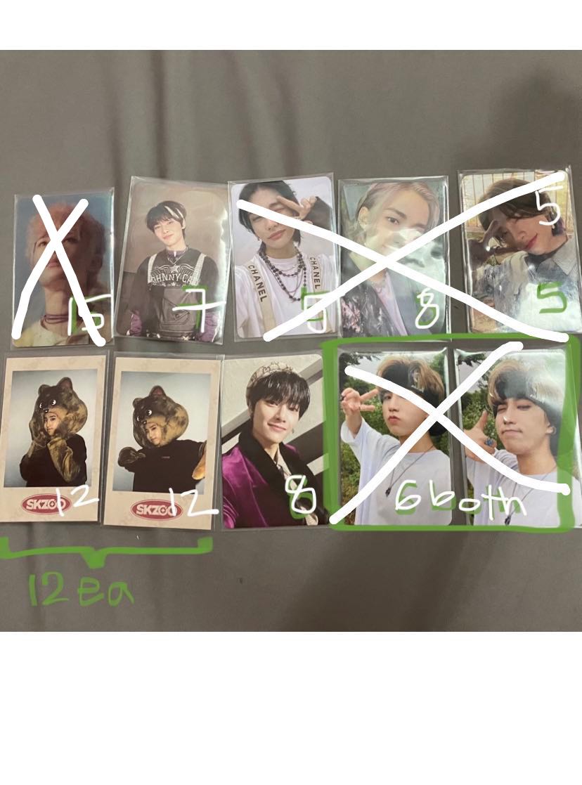 WTS Stray Kids skz pc photocard jeongin i.n han hyunjin quokka synnara ...