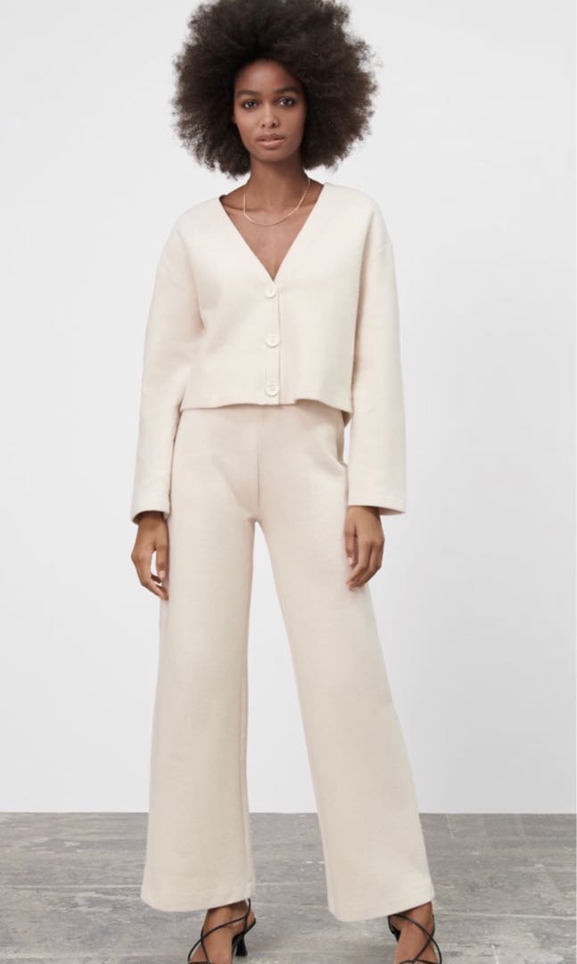 Zara Soft Cream Jacket, Women's Fashion, Coats, Jackets and Outerwear ...