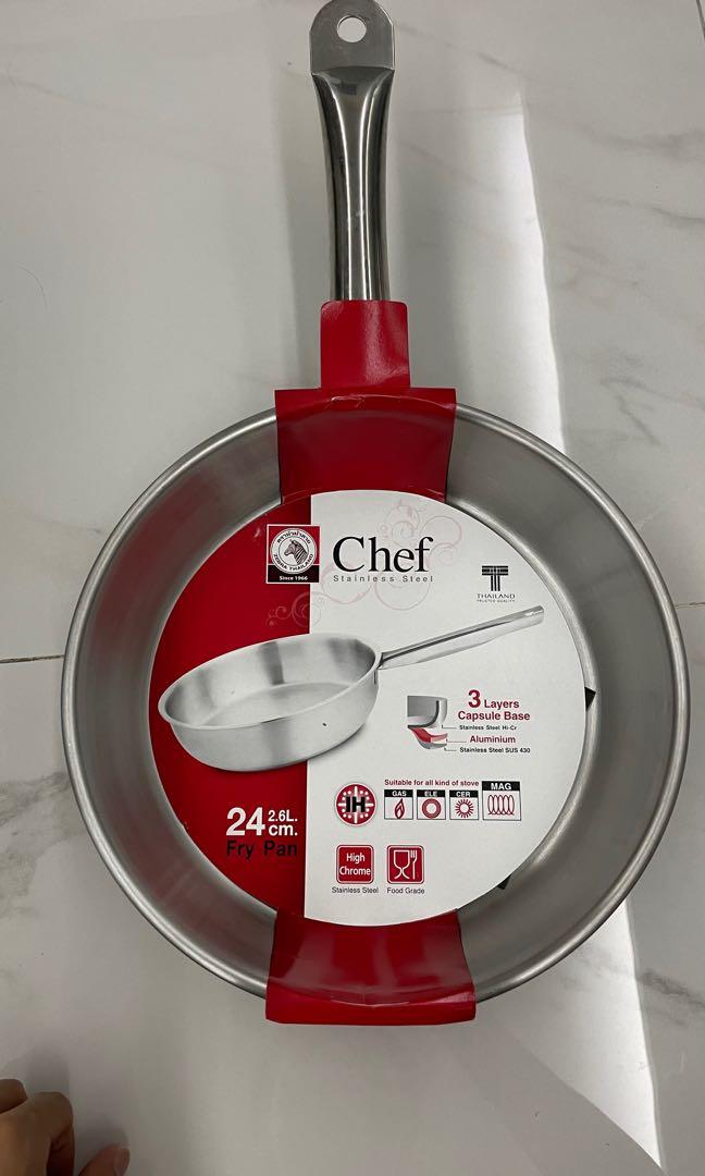 Zebra stainless steel 24cm frying pan, Furniture & Home Living ...