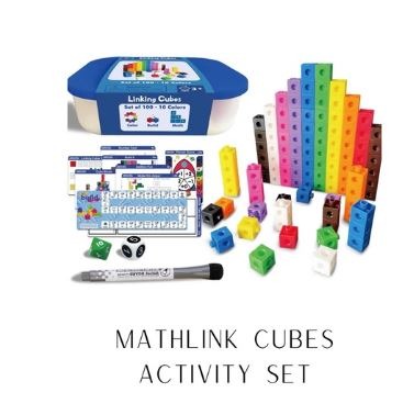 100 pcs MathLink Cube Builder activity set creative learning ...