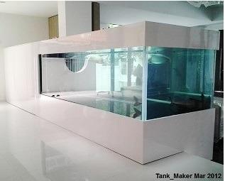 10ft Cabinet Fish Tank (Plug & Play Aquarium with dual Sump), Pet ...
