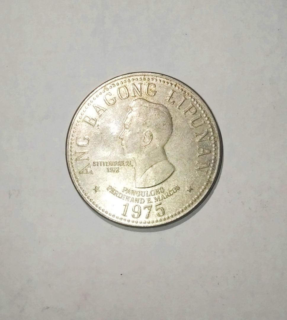 1972 and 1974 Vintage 1 Peso Coins Collection with Free 1 Vintage 1975 ...