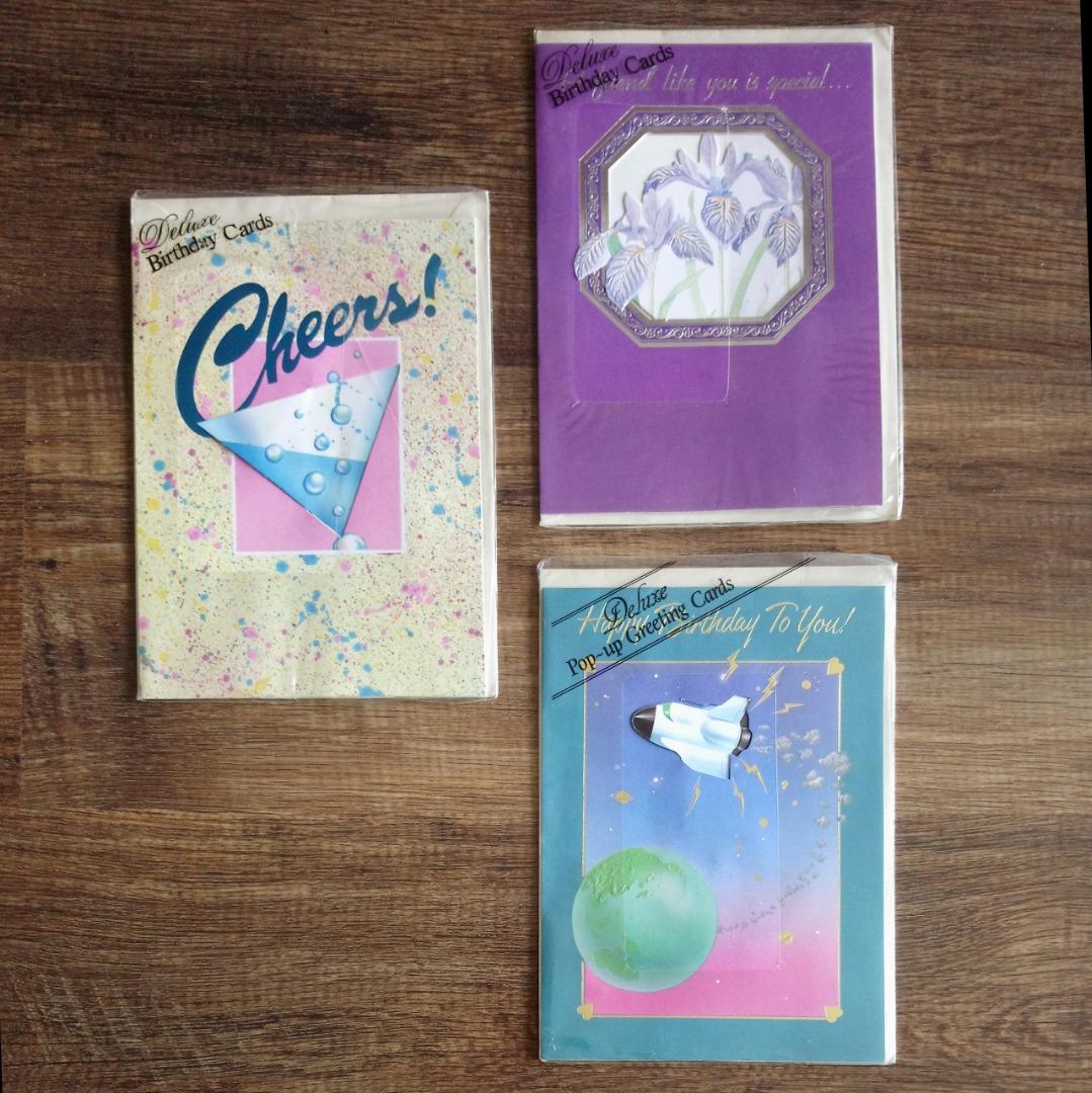 立體生日賀卡 生日卡 Pop-up Birthday Greeting Card, 興趣及遊戲, 手作＆自家設計, 文具及工藝 - 畫作及 ...