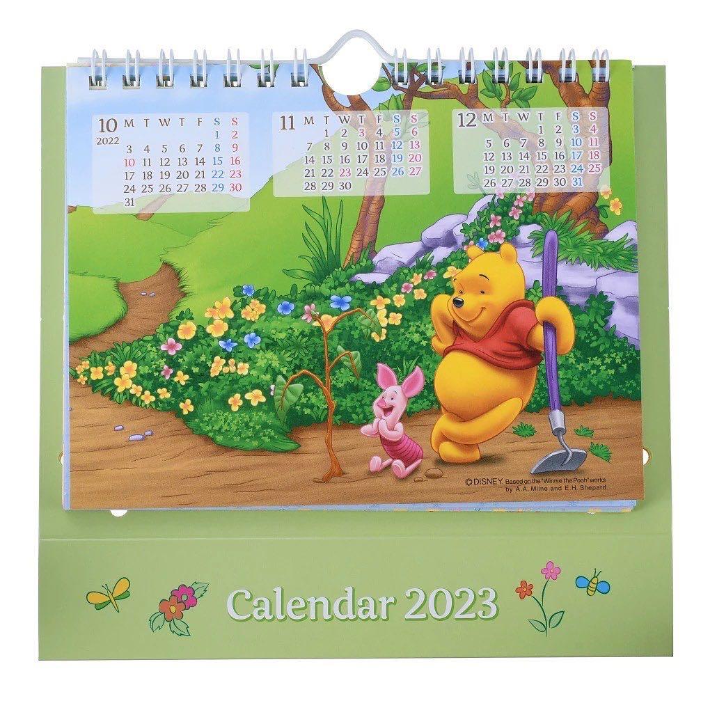 日本 Disney 預訂 - 2023 CALENDARS ＆ ORGANIZERS Winnie the Pooh / Princess 座 ...