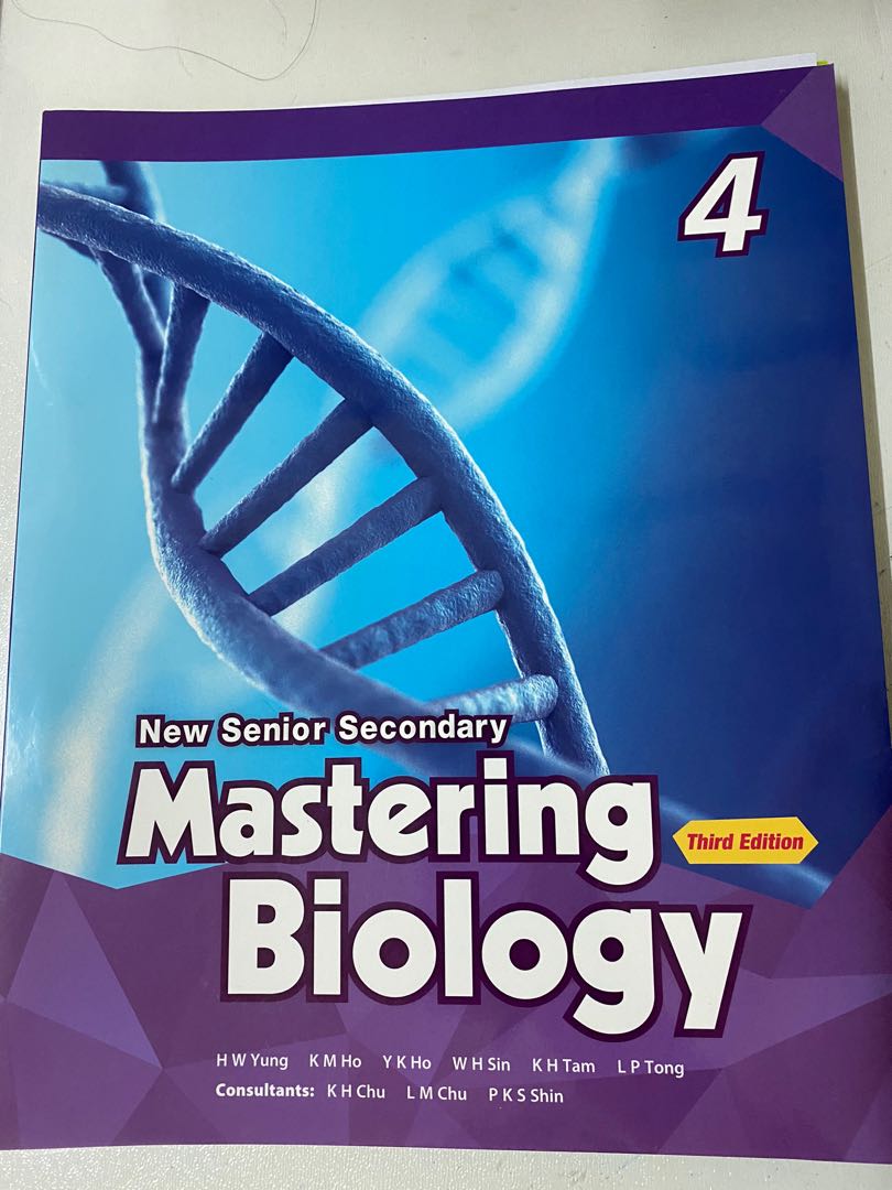 [全新] New Senior Secondary Mastering Biology book 4, 興趣及遊戲, 書本 & 文具, 教科書 ...