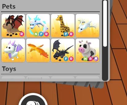 Adopt Me FR Shadow Dragon and etc., Hobbies & Toys, Toys & Games on ...