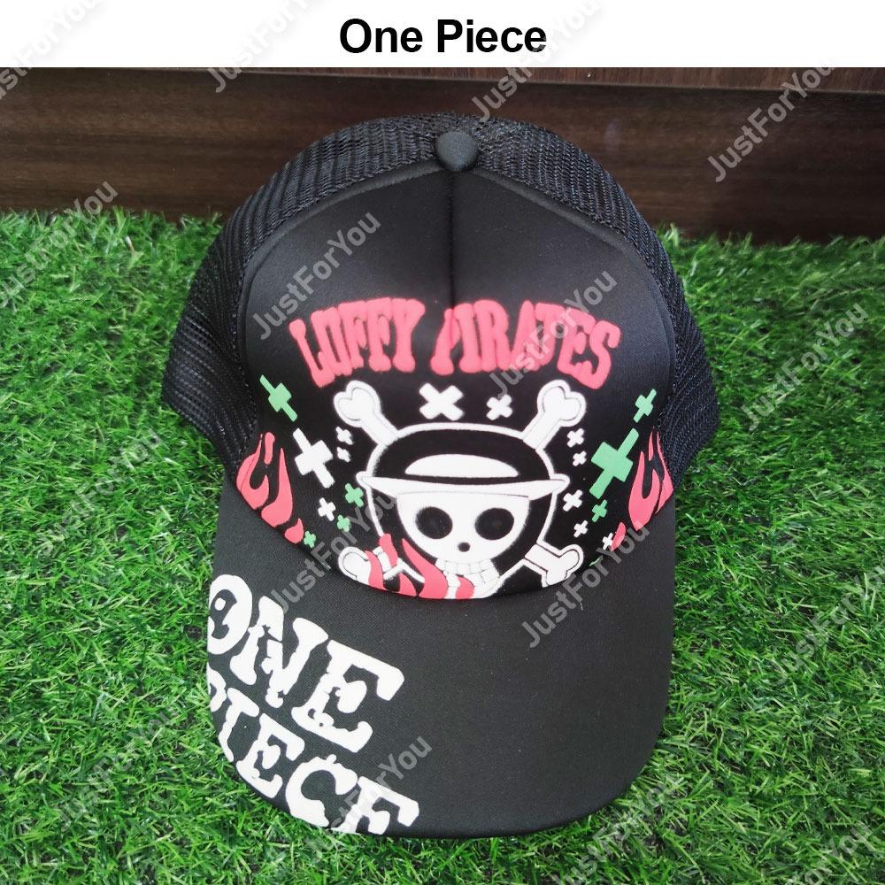 Adult Anime Cap Hat Topi Dewasa Anime One Piece Naruto Detective Conan ...
