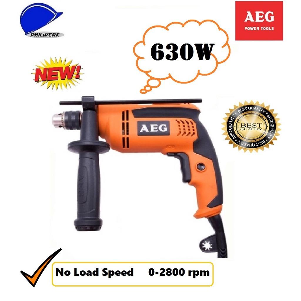 AEG Impact drill SB 630 RE, Commercial & Industrial, Construction Tools & Equipment on Carousell