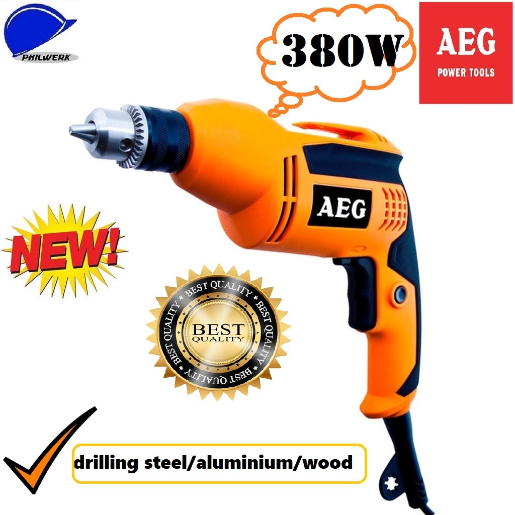AEG Rotary Drill B 380 RE, Commercial & Industrial, Construction Tools ...