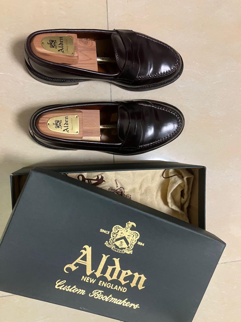 Alden 986 Color 8 Cordovan LHS Penny Loafer, 男裝, 鞋, 西裝鞋 - Carousell