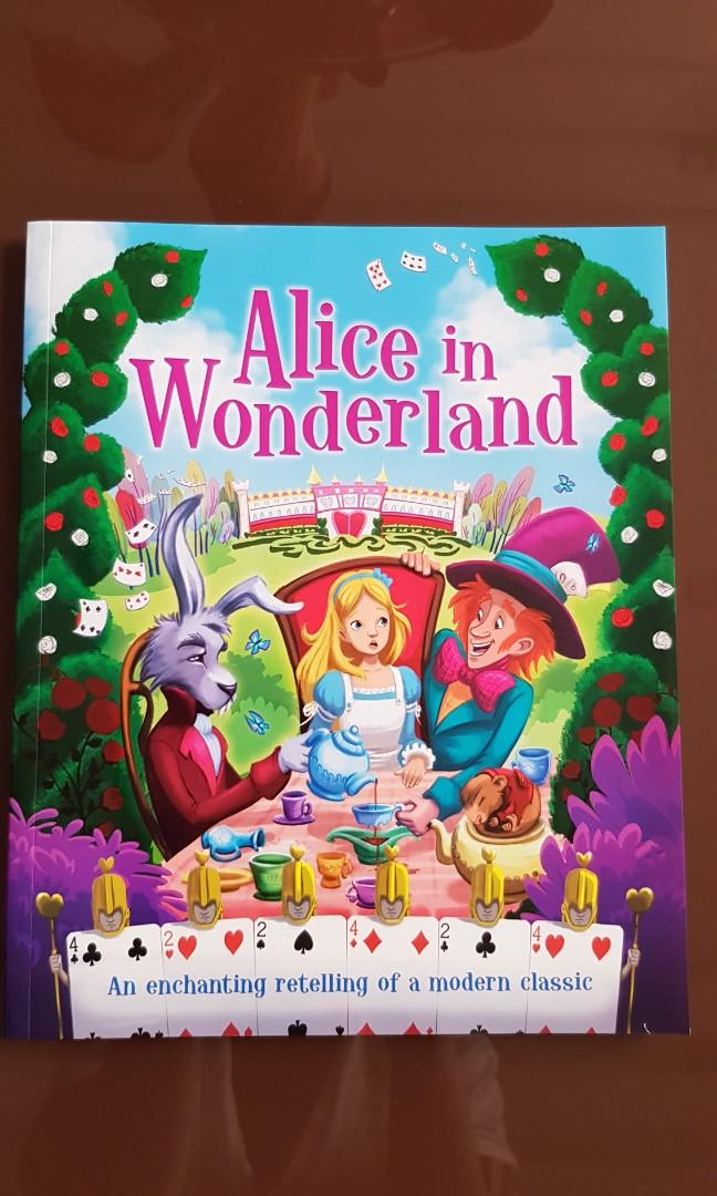 Alice in Wonderland storybook, Hobbies & Toys, Books & Magazines ...