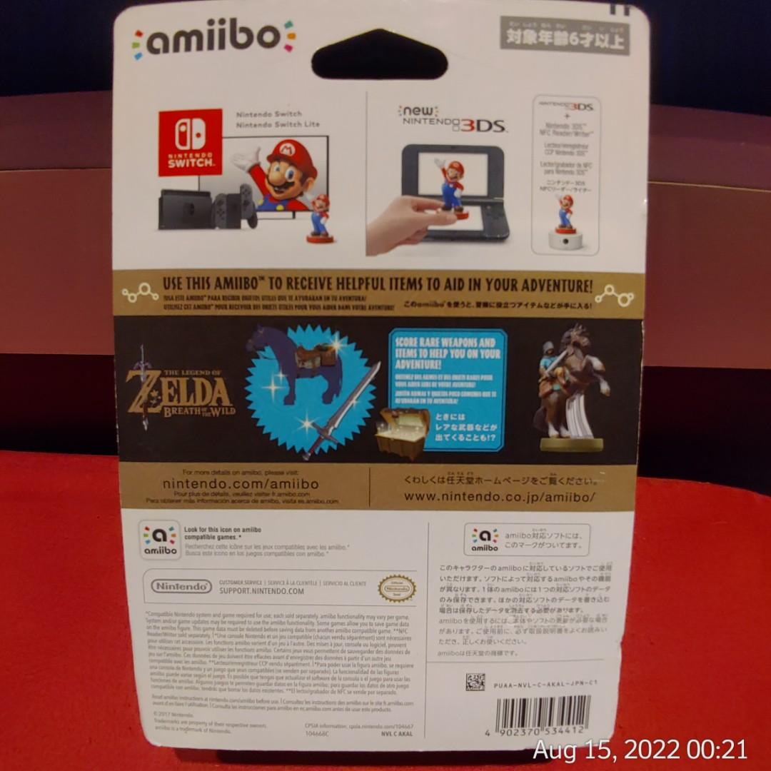 Amiibo- Link (rider) The Legend of Zelda :BOTW, Hobbies & Toys, Toys ...