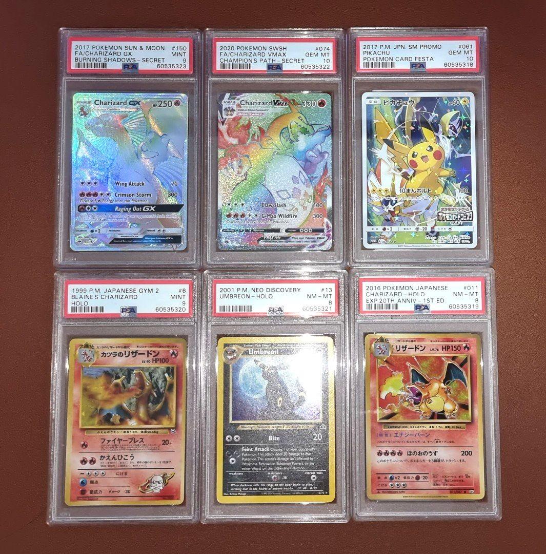 Assorted PSA slabs Pokémon cards PSA 10 9 8, Hobbies & Toys ...