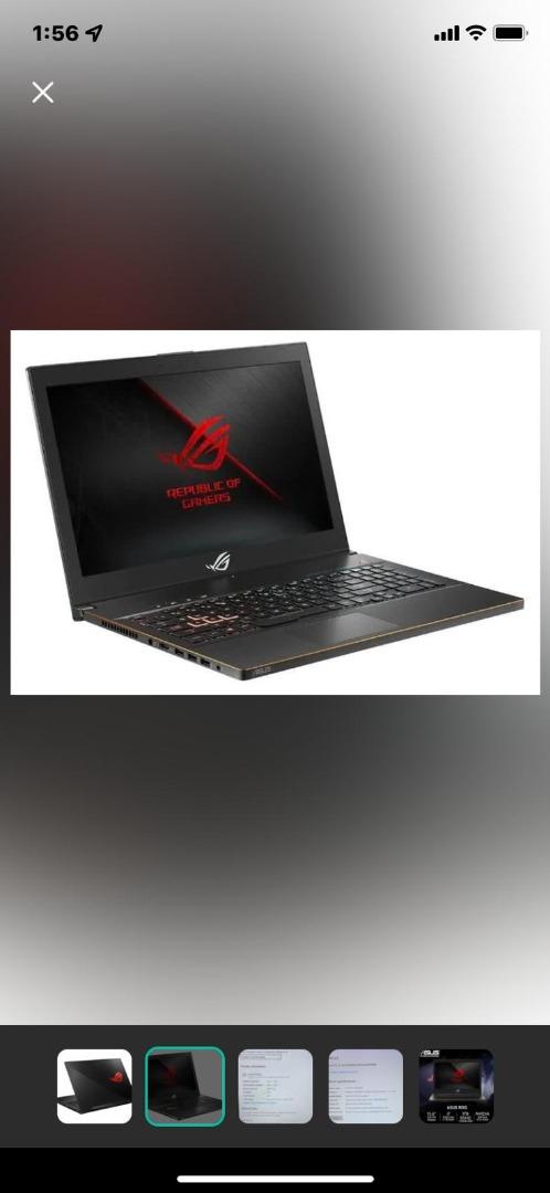 ASUS ROG GU501G GAMING LAPTOP, Computers & Tech, Laptops & Notebooks on ...