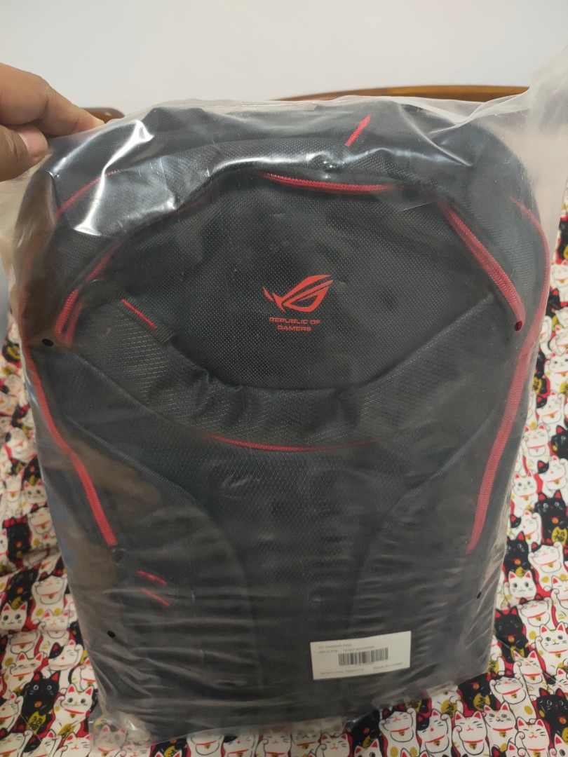 Asus ROG. Laptop Backpack., Men's Fashion, Bags, Backpacks on Carousell
