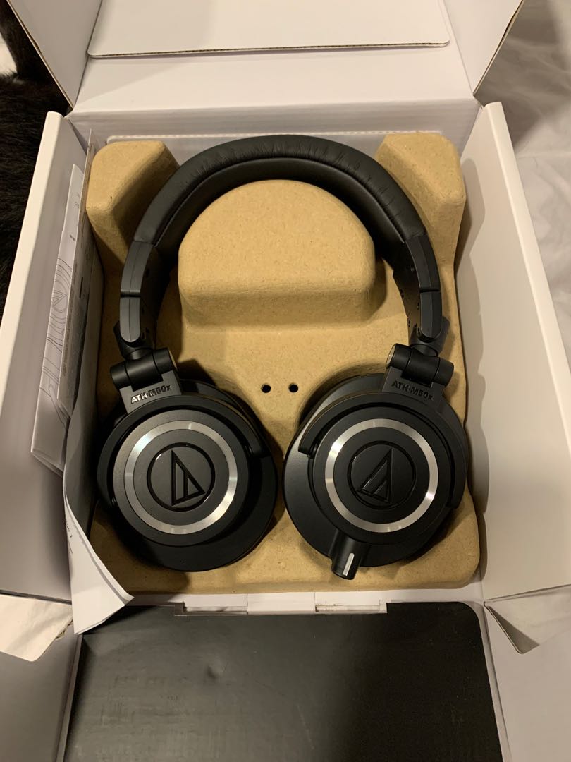 Audio Technica ATH-M50x, Audio, Headphones & Headsets on Carousell