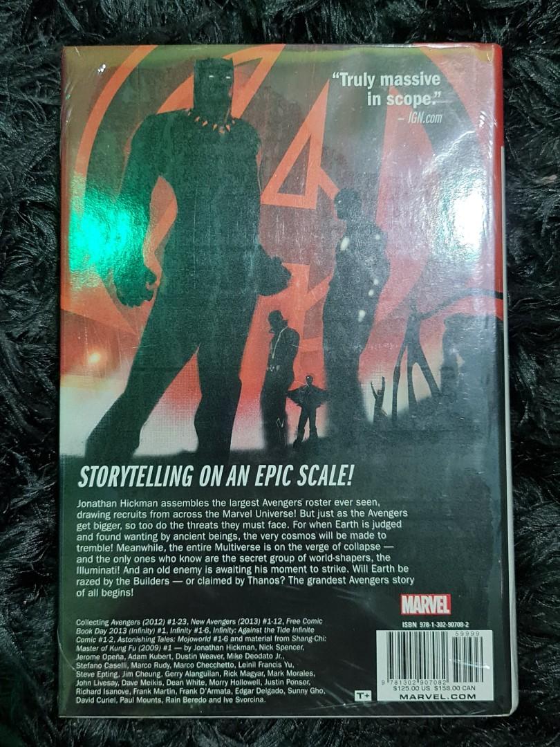 Avengers Omnibus By Hickman Vol 1 Hobbies Toys Books Magazines