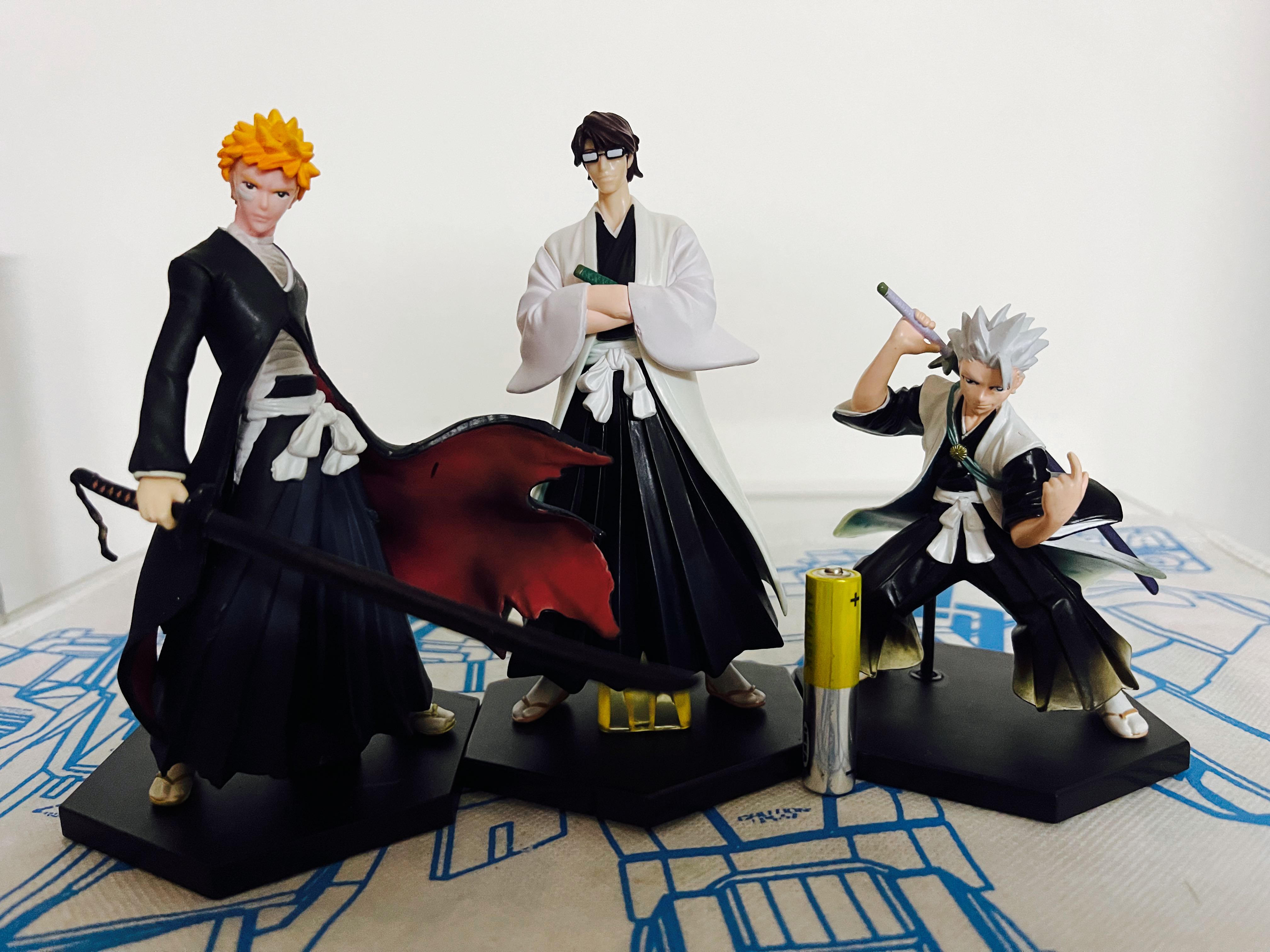 Bandai Bleach Ichigo, Aizen and Toshiro Gashapon, Hobbies & Toys, Toys ...