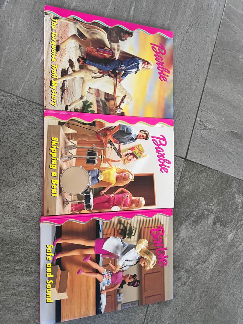 Barbie story book set of 3, Hobbies & Toys, Books & Magazines, Children ...