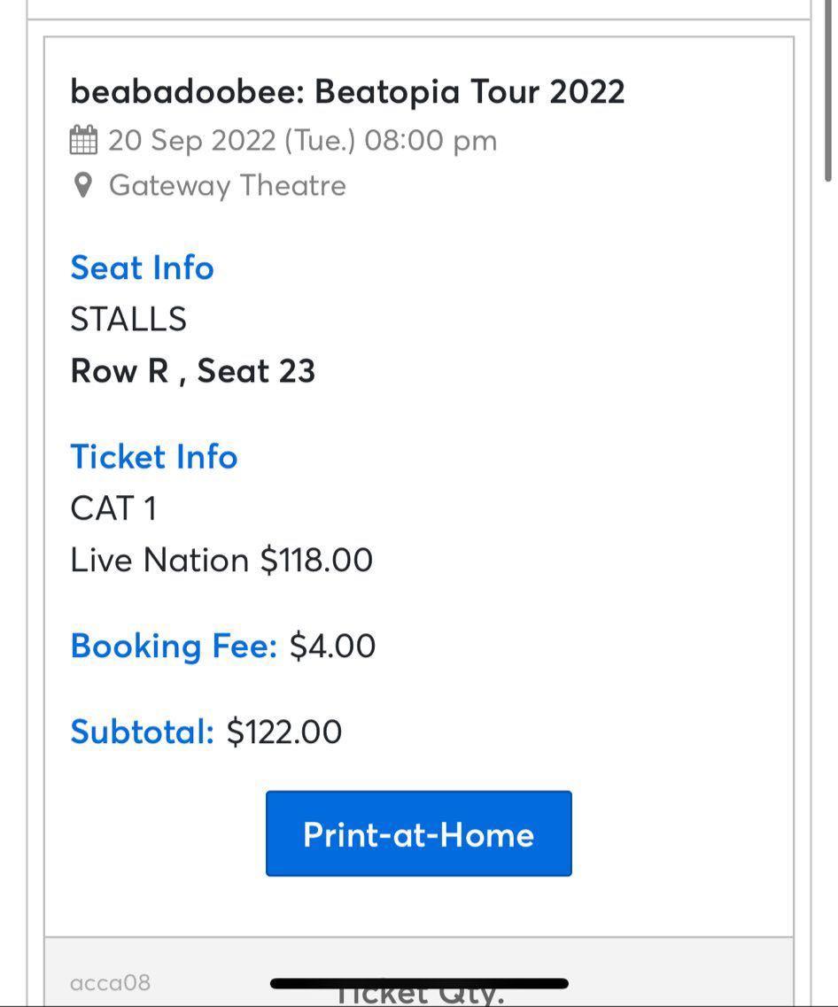 Beabadoobee Beatopia tickets, Tickets & Vouchers, Event Tickets on ...
