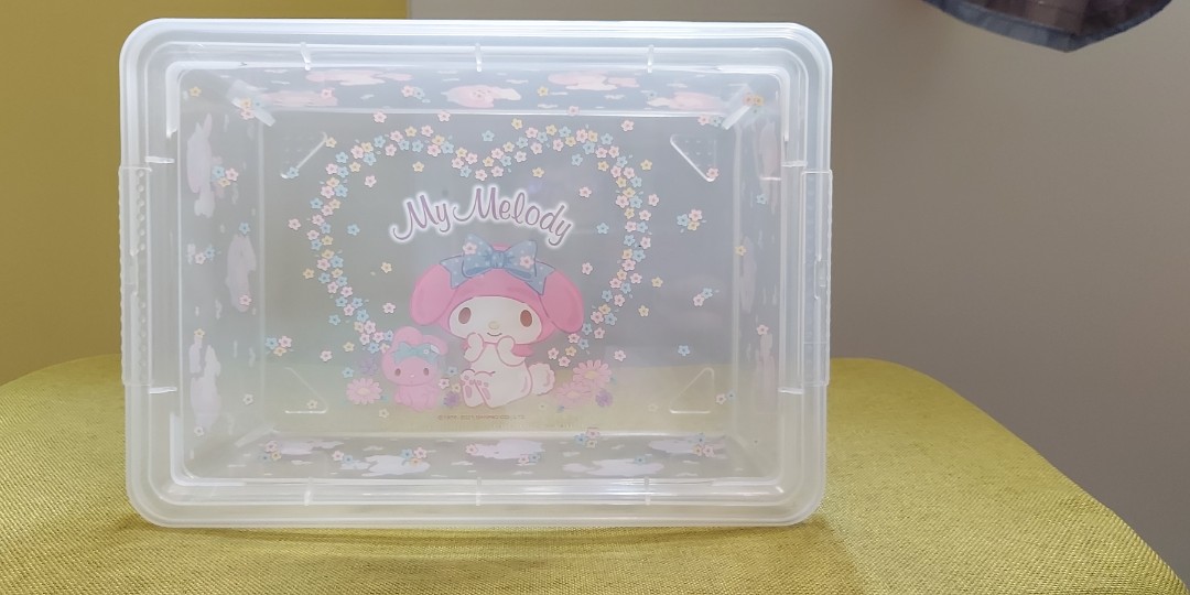 Beautiful My Melody Storage Box, Everything Else on Carousell