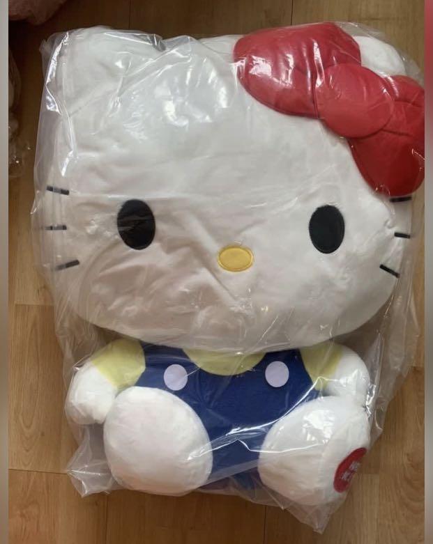 Big Hello Kitty Plush Toy, Hobbies & Toys, Toys & Games on Carousell