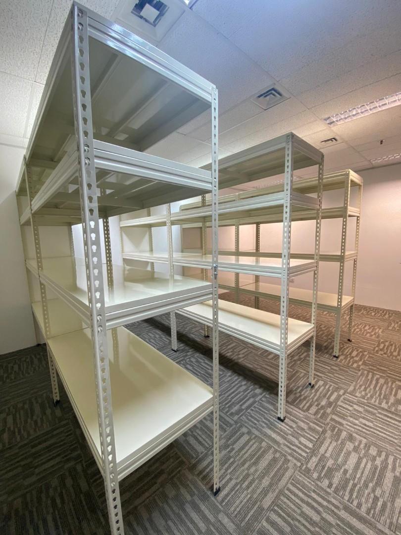 Boltless metal rack / storage shelving / storeroom rack / L shape rack ...