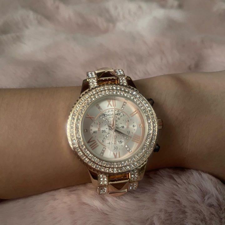 Brand New Bebe Watch in Rosegold, Women's Fashion, Watches ...
