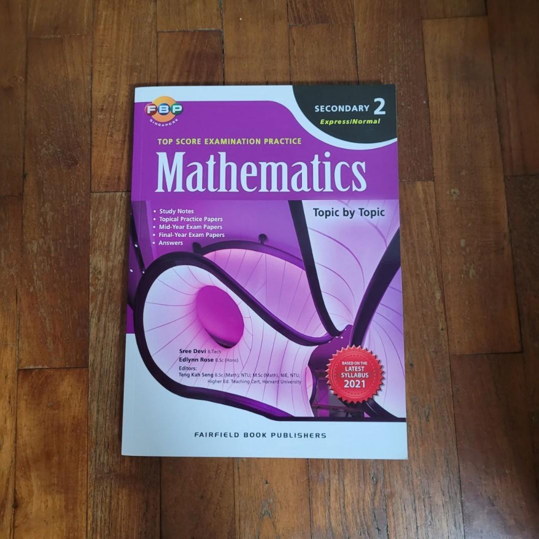 BRAND NEW EXPRESS NA SEC 2 FBP Singapore Top Score Mathematics Math ...