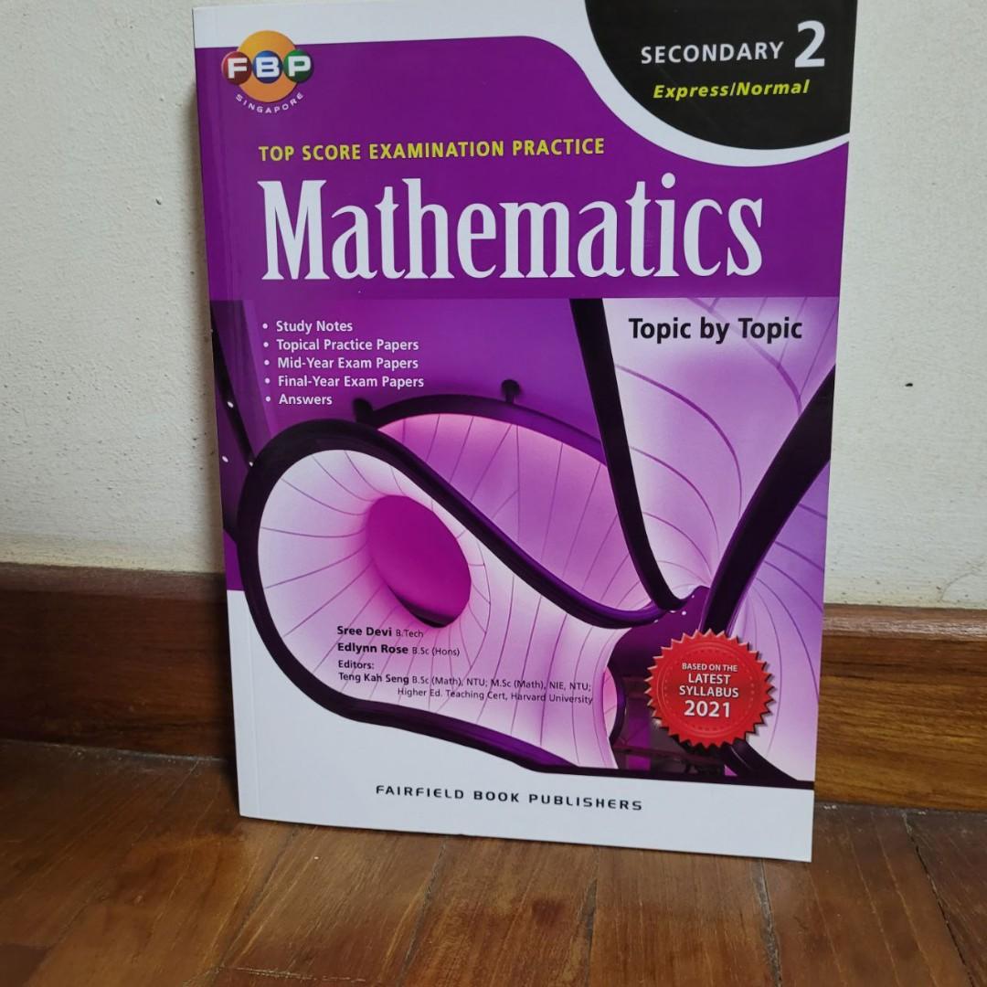 BRAND NEW EXPRESS NA SEC 2 FBP Singapore Top Score Mathematics Math Examination Exam Practice ...