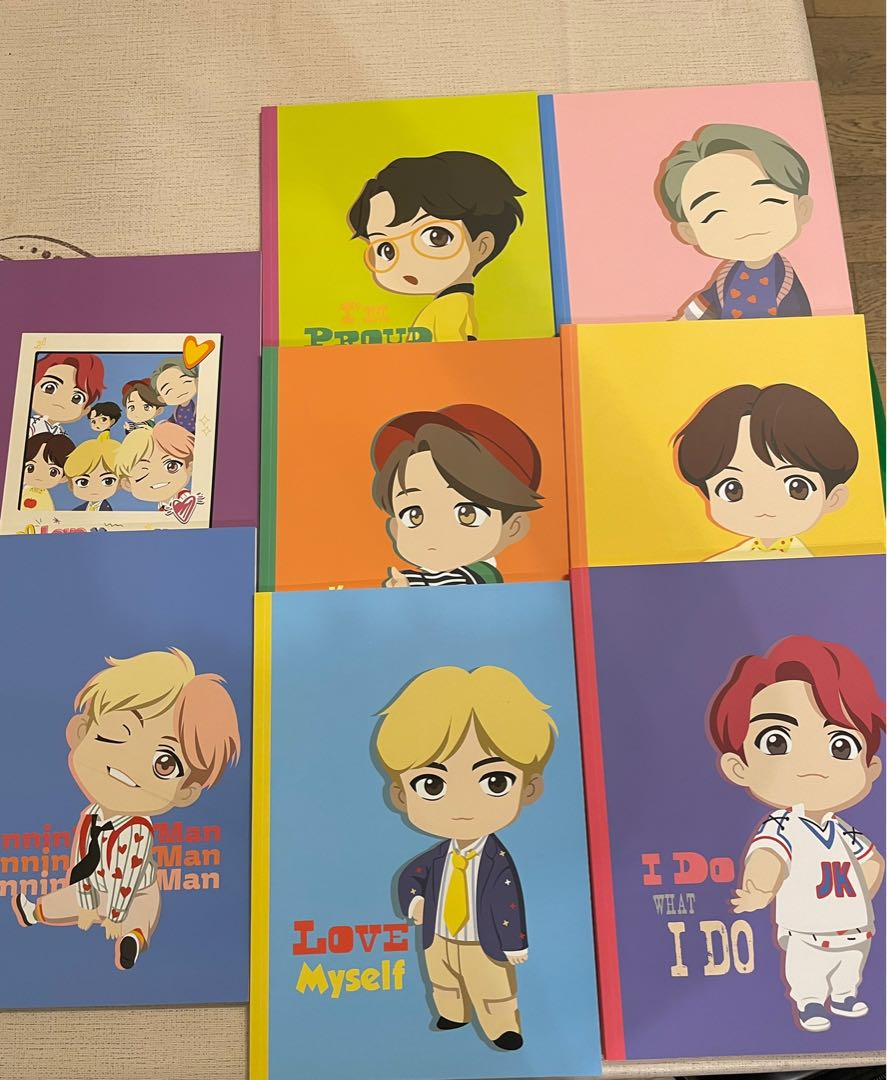 BTS’s official note book, 興趣及遊戲, 音樂樂器 & 配件, 音樂與媒體 - CD 及 DVD - Carousell