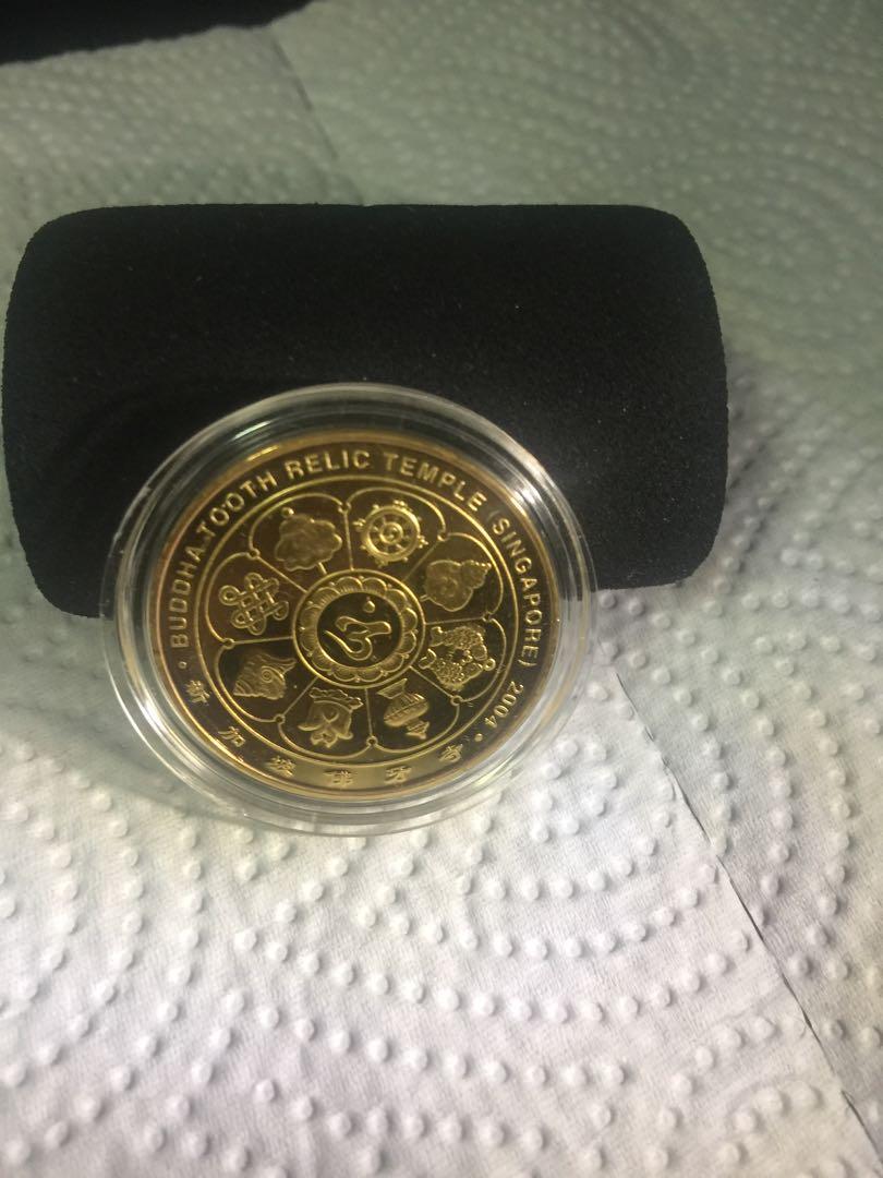 Buddha Tooth Relic Temple coin on Carousell
