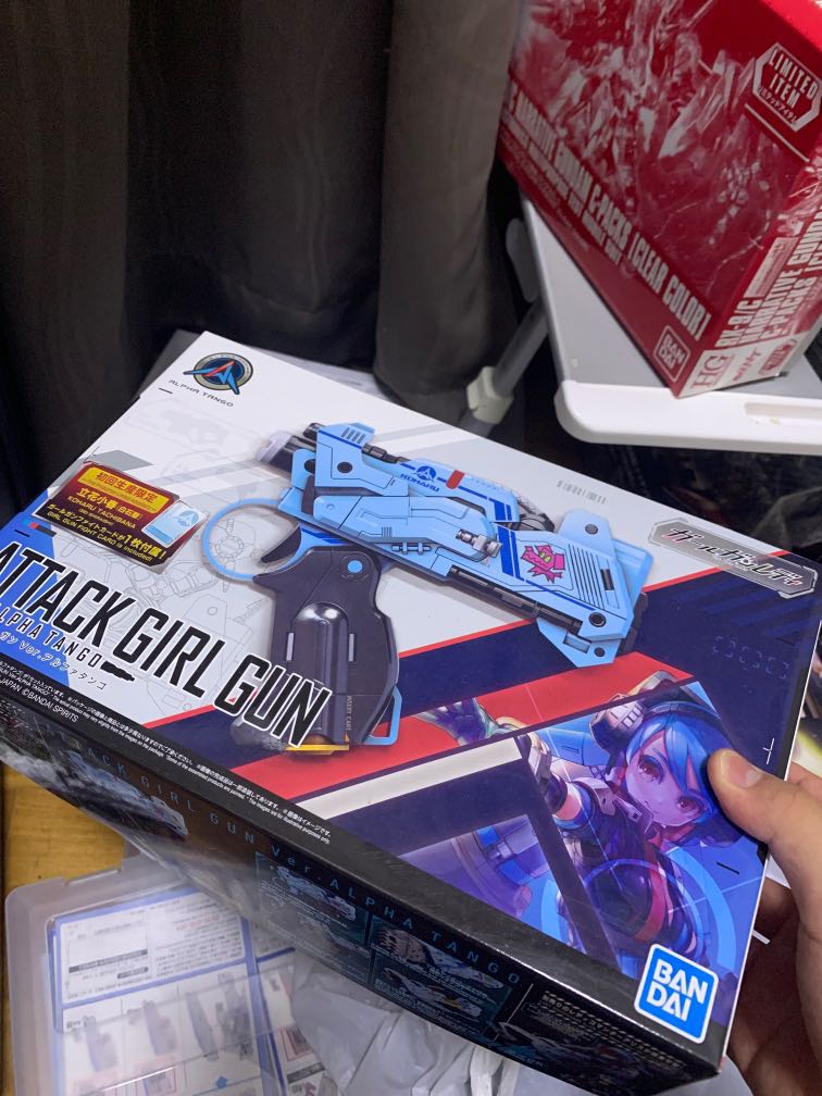 Built attack girl gun, Hobbies & Toys, Toys & Games on Carousell
