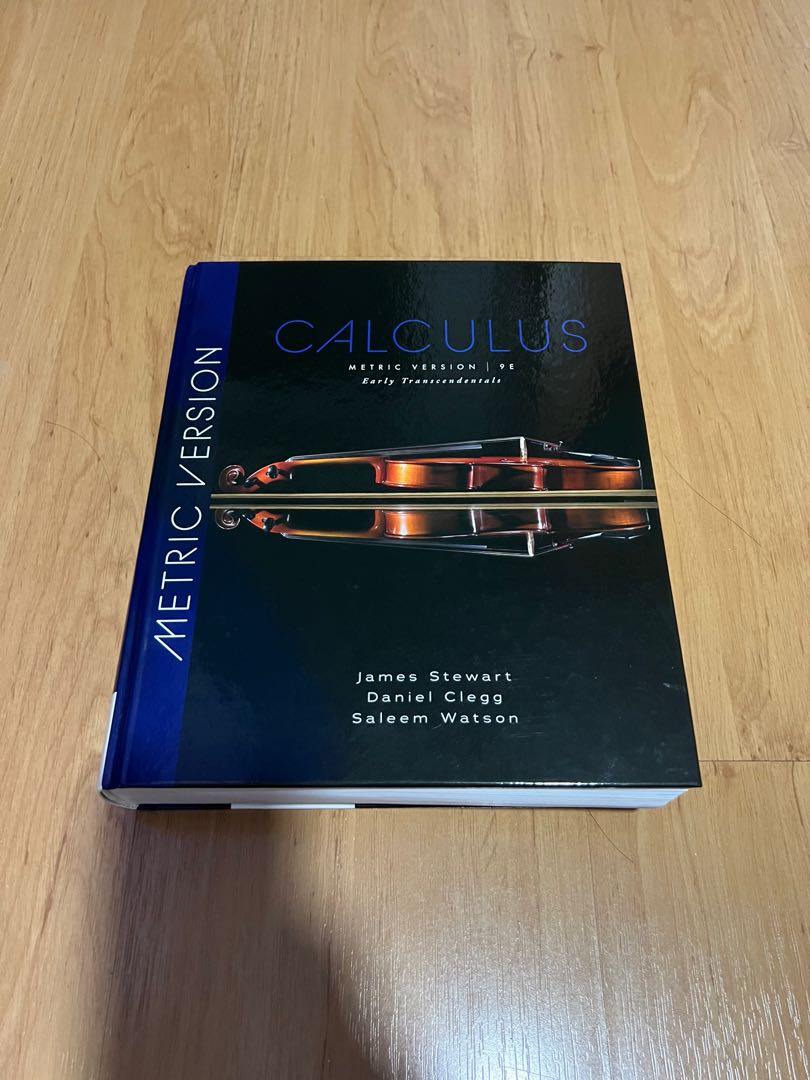 Calculus Metric Version 9th edition, Hobbies & Toys, Books & Magazines, Textbooks on Carousell