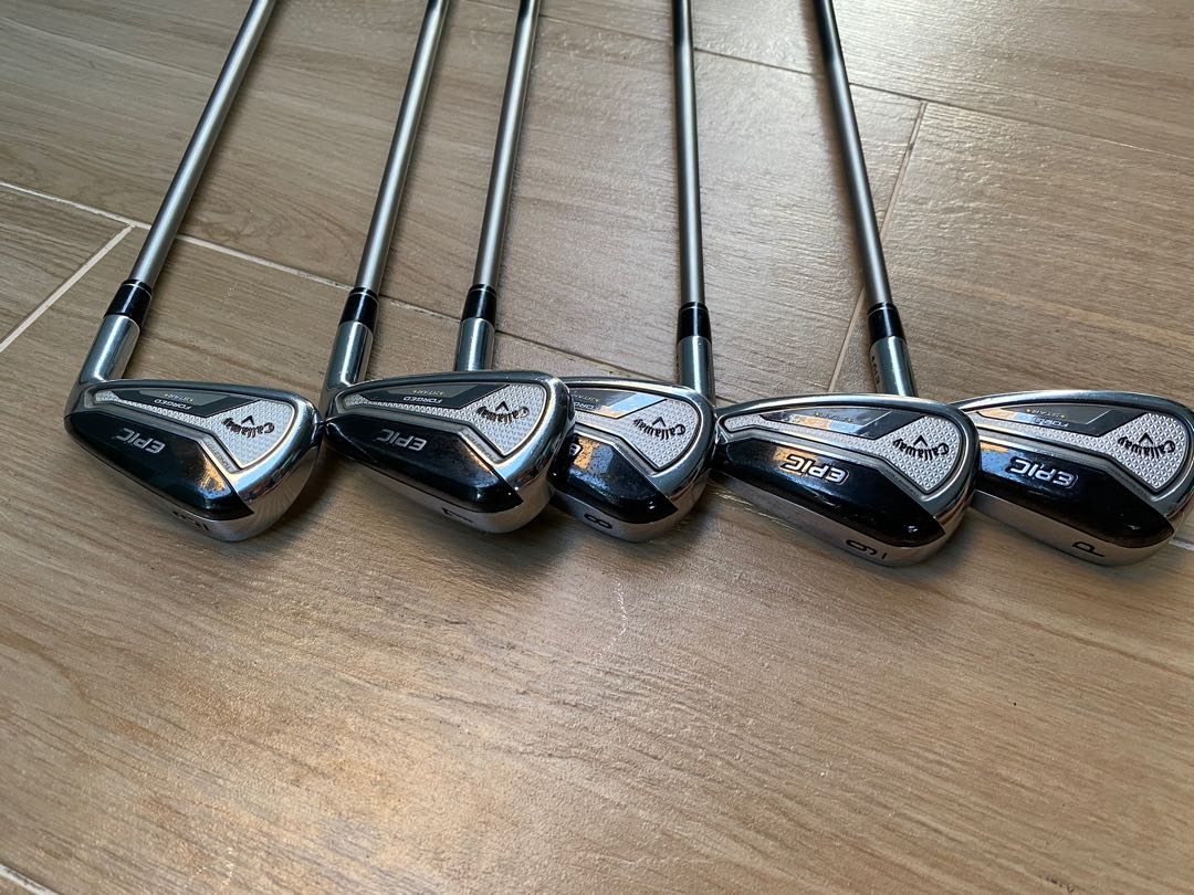 Callaway EPIC iron set, Sports Equipment, Sports & Games, Golf on Carousell