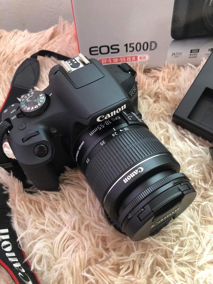DSLR Canon EOS 1500D, Photography, Cameras on Carousell