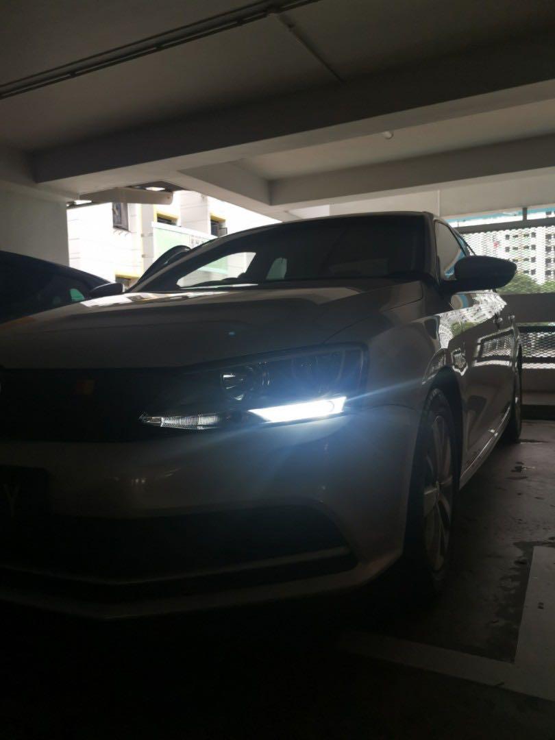 Car Daytime Running Light DRL Low High Dipped Beam Foglight Reverse ...